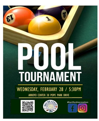 City of Hartford Department of Sports and Recreation: Pool Tournaments